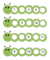 Caterpillars Counting Worksheet: FREE Download at GamesLogical.com