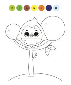 Color by Number - Bird: Free Download & Print